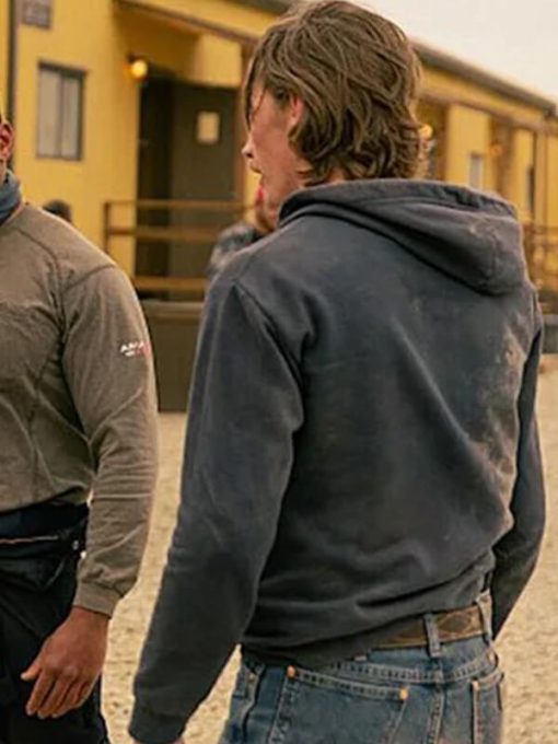 Landman S02 Cooper Norris Blue Cotton Hoodie
