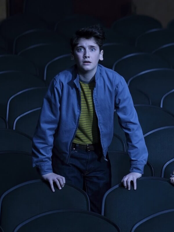 IT: Welcome To Derry 2025 Phil Malkin Grey Cotton Jacket