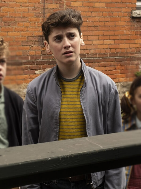 IT: Welcome To Derry 2025 Phil Malkin Grey Cotton Jacket