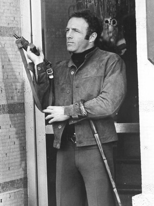 The Killer Elite James Caan Suede Leather Jacket